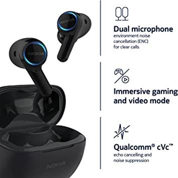 Nokia Clarity Pro Wireless Noise-Cancelling Earbuds - Invastor