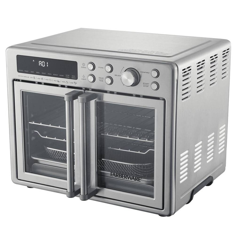 Farberware FW12-100024316 25L 6-Slice Toaster Oven with Air Fry, French ...