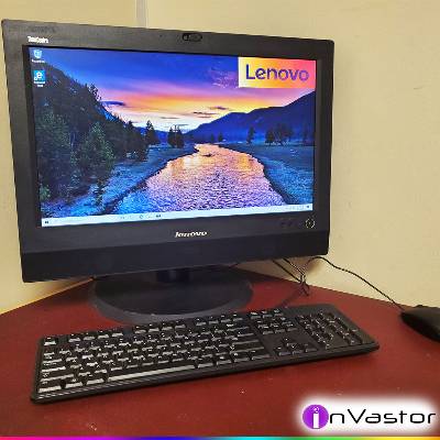 Lenovo All in One Desktop, CD/DVD, Windows 10, 8GB Memory, Built in Web ...