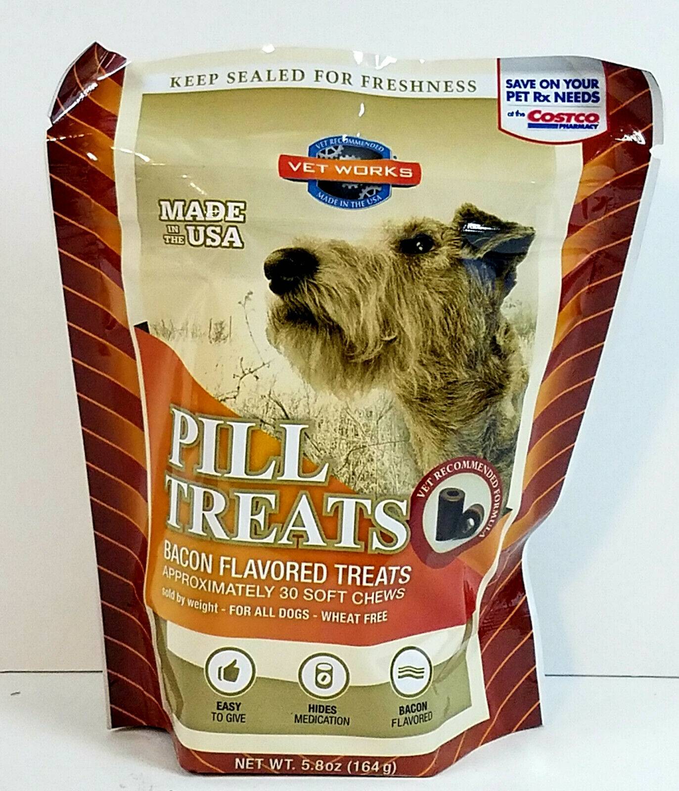 Vet Works Bacon Flavored Pill Treats 30 ct. - Invastor