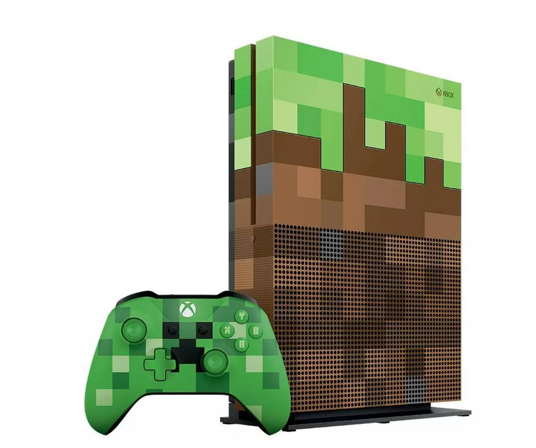 Xbox One S Minecraft Limited Edition 1TB - Invastor