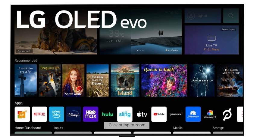 LG - 83" Class G2 Series OLED evo 4K UHD Smart webOS TV with Gallery ...