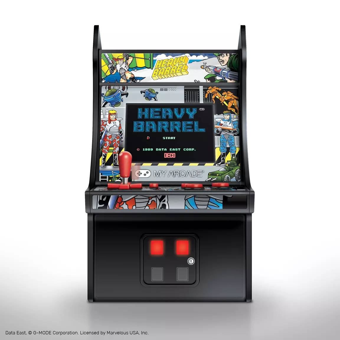 Heavy Barrel Retro Micro Arcade Machine - Invastor