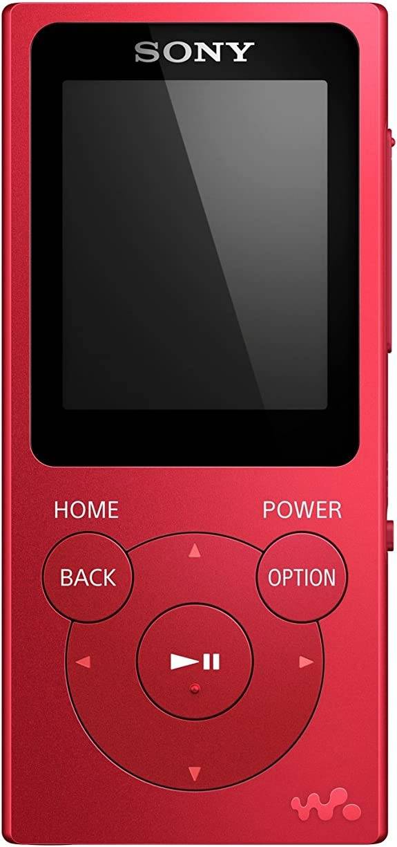 Sony NWE394/R Walkman MP3 Player - Red - Invastor