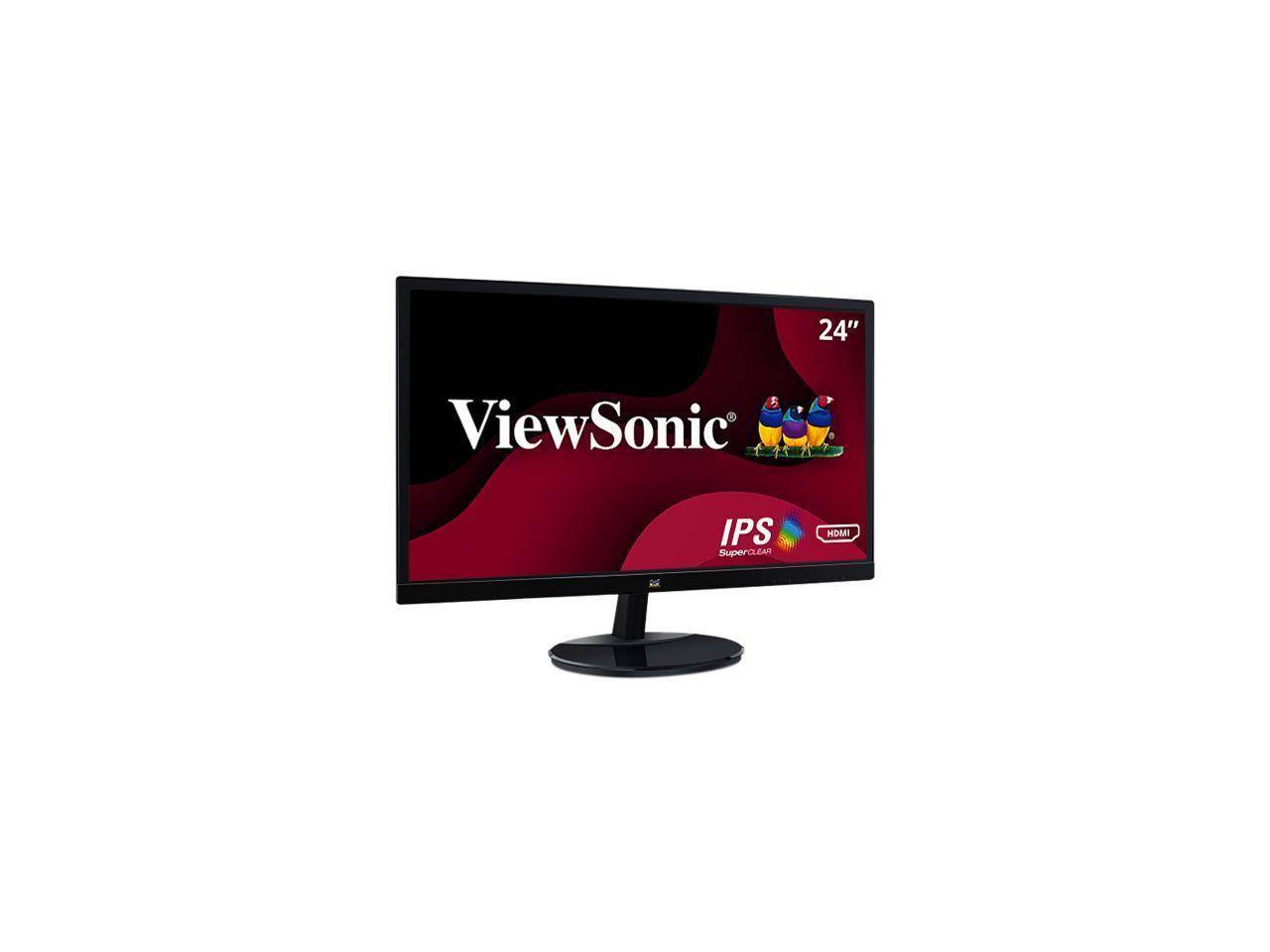 ViewSonic VA2459-SMH 24 Inch IPS 1080p Frameless LED Monitor with HDMI ...