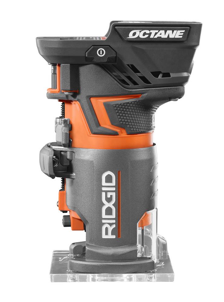 RIDGID R860443B Cordless Brushless Compact Router 18V Variable Speed ...